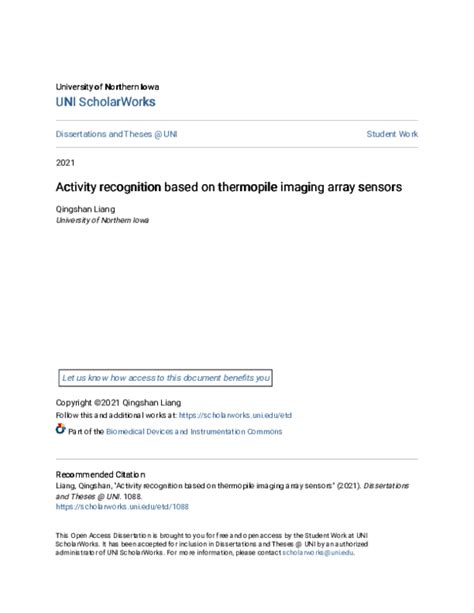 Pdf Activity Recognition Based On Thermopile Imaging Array Sensor