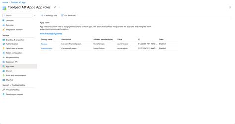 Role Based Access Control Toolpad Studio