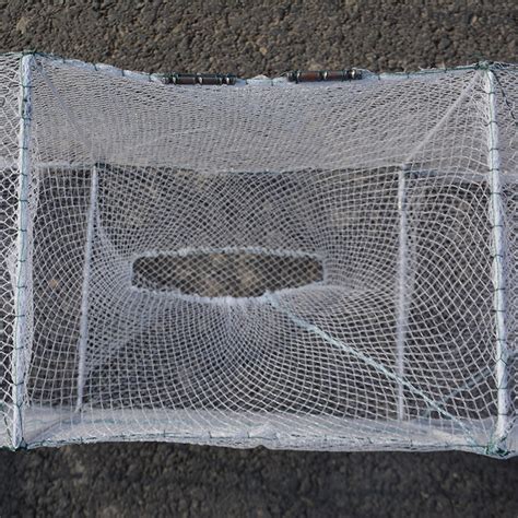 虾笼渔网捕鱼笼捕鱼神器龙虾螃蟹笼黄鳝泥鳅笼捕河虾网折叠抓鱼笼 虎窝淘