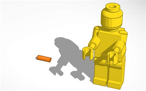 3d Design Lego Person Tinkercad