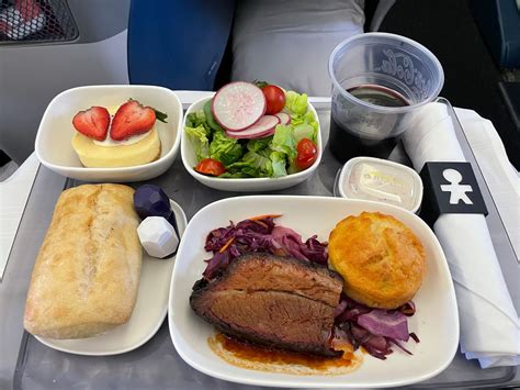 Neat Online Delta One Transcon Menus At Eye Of The Flyer