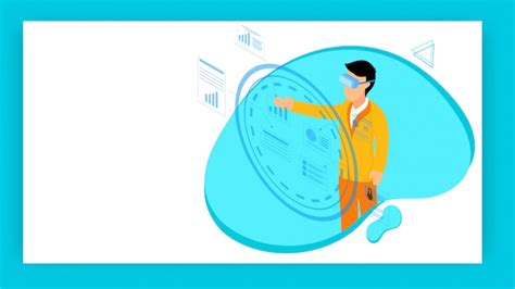 Premium Vector Flat Style Virtual Reality Concept Based Design