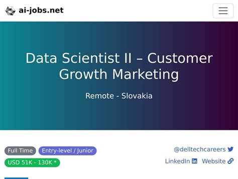 Hiring Data Scientist Ii Customer Growth Marketing Remote Raimljobs