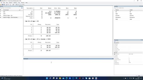 Stata Tab With Multiple Conditions If And Only If YouTube
