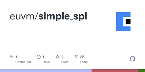 GitHub Euvm Simple Spi