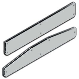 Buy 14 Inch Curl Free Mud Flap Weights Big Rig Chrome Shop