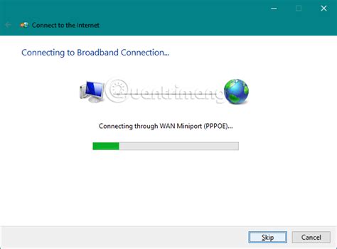 How To Set Up And Use Pppoe Internet Connection On Windows 10
