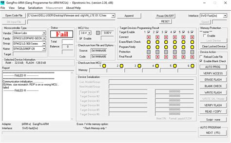Msp Gang430 Gangpro Arm Flash Memory Msp Low Power Microcontroller Forum Msp Low Power