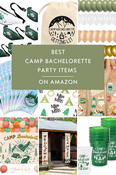 Best Camp Bachelorette Party Items On Amazon I 2024
