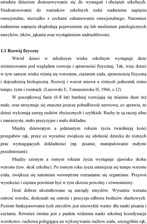 Prawidłowości rozwojowe dziecka w wieku wczesnoszkolnym PDF Free