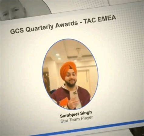 Sarabjeet Singh On Linkedin Truly Ecstatic To Receive The Star Team