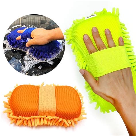 피칸데코 셀프세차 극세사 셔닐모 세차미트 2개 홈플러스 택배배송