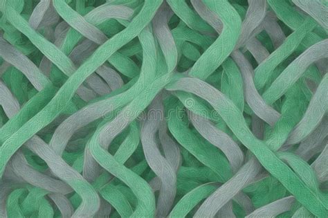 A Vibrant Celtic Knot Pattern Generated By Ai Stock Illustration