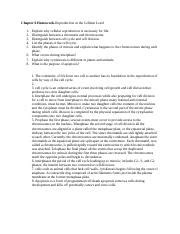 Chapter 6 Homework Reproduction At The Cellular Level 1 1 Docx Chapter 6 Homework