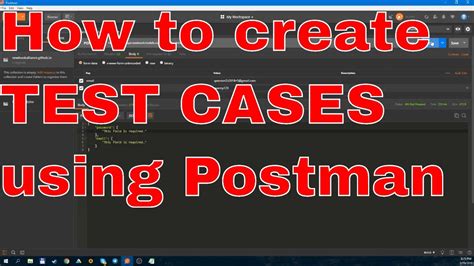 🌞Как писать тесты в Postman Как начать работу Тестирование Api Youtube