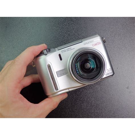 Olympus Camedia C 745 10倍光學變焦 Ccd Aa電池暇疵 蝦皮購物