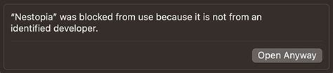 Open A Mac App From An Unidentified Developer Guide