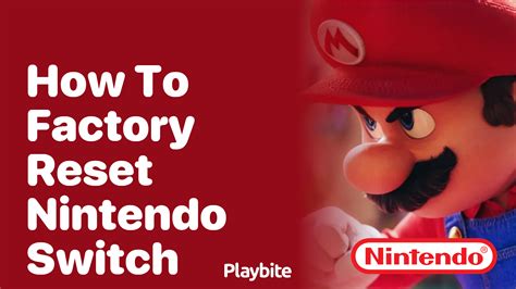 How To Factory Reset Your Nintendo Switch Playbite