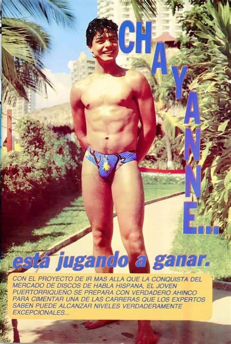 Resurgen Fotos Antiguas De Chayanne A Sus 18 Años Homosensual