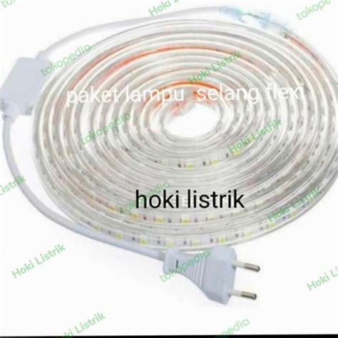 Jual Paket Lampu Led Neon Flex V Lengkap Tinggal Colok M Meter Di Seller Thunder