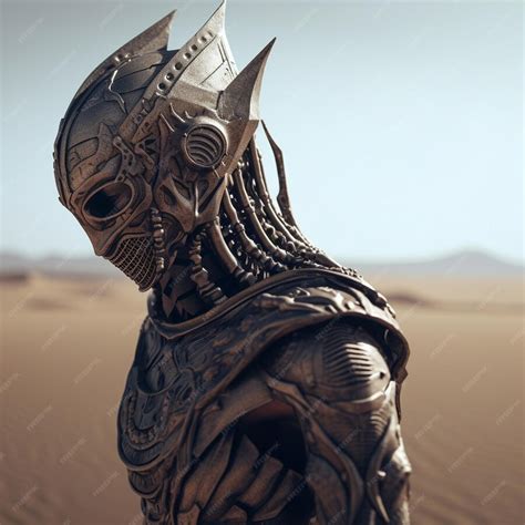 Premium Photo Fantasy Assassin Concept With Templars And Desert Fashion