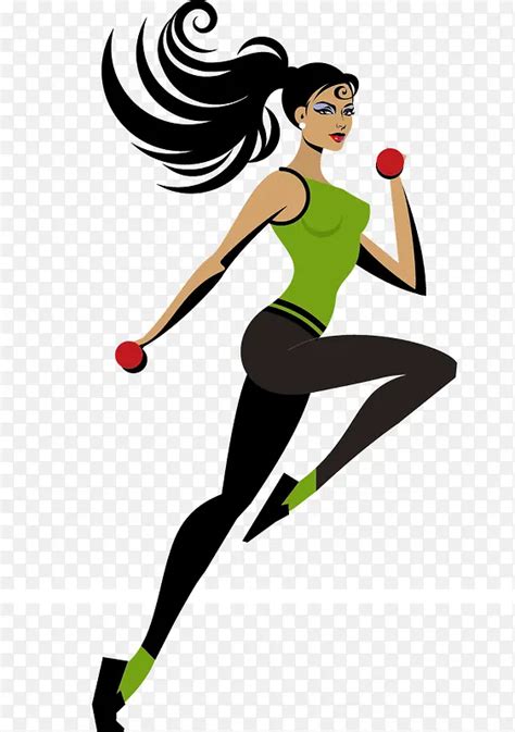 跑步的女孩子卡通人物插画png图片素材下载 图片编号9456730 Png素材网