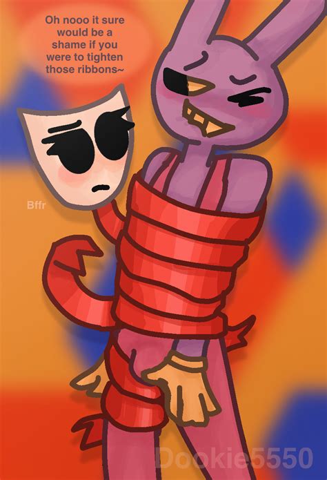 Rule 34 Anthro Bondage Boner Bulge Bulge Through Clothing Gangle The Amazing Digital Circus