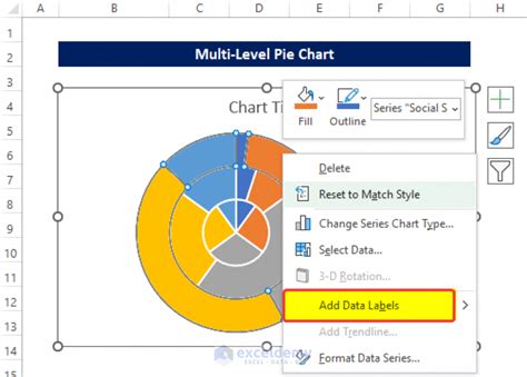 How To Make A Multi Level Pie Chart In Excel With Easy Steps