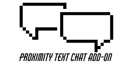 Proximity Text Chat Addon For Minecraft