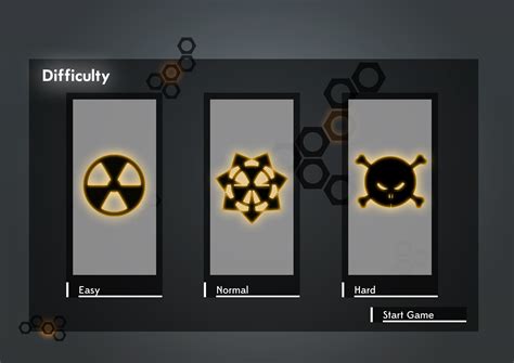 Game UI Mockup Nd Year Games Design On Behance