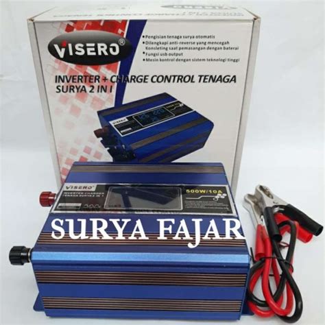 Promo Power Inverter Visero Solar Charge Controller 20a 500w Vio 500w Isc Diskon 23 Di Seller