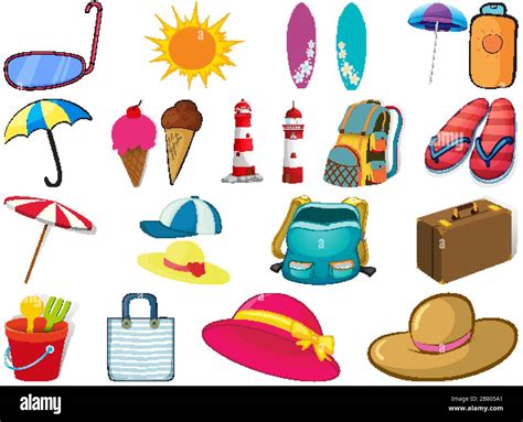 Things Used In Summer Season Pictures