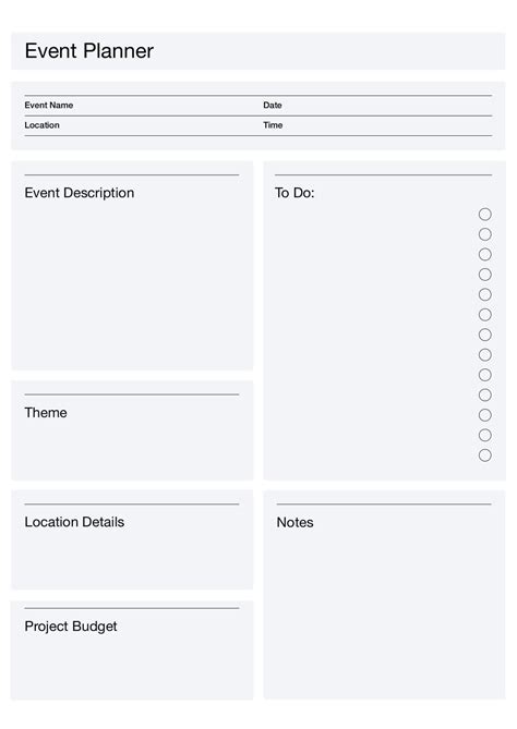 Event Planning Template Edit Online For Free With Lumin