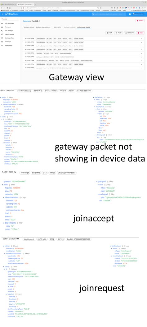 Frames Shown In Gateway But Not In Application Chirpstack Application Server Chirpstack
