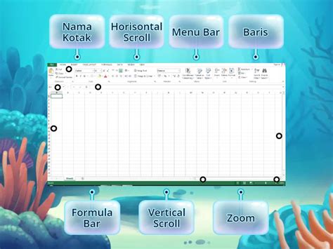 Excel Labelled Diagram