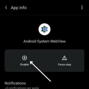 Fix Android System Webview Disabled Here S How To Enable
