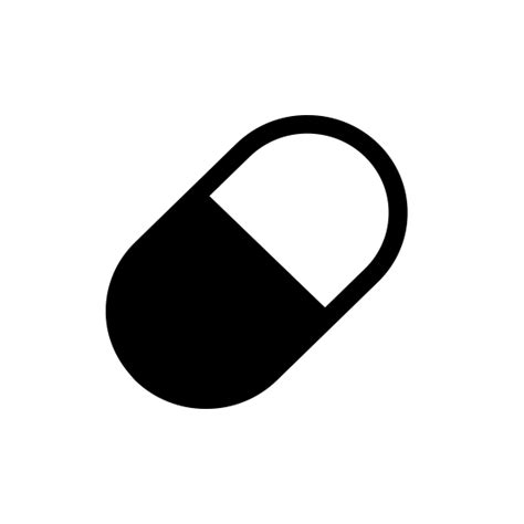 Free Pill Icon Png Vector Pixsector