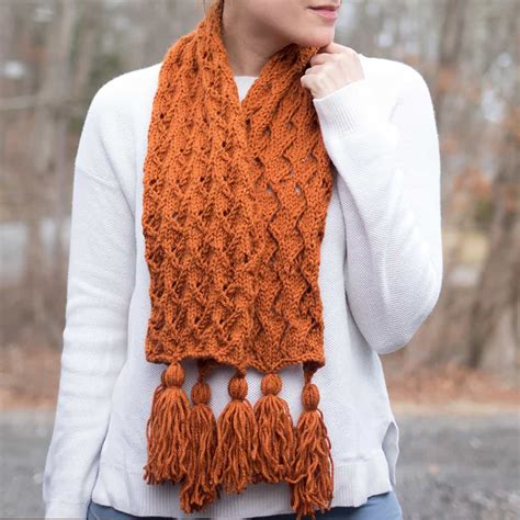 Zig Zag Scarf Knitting Pattern