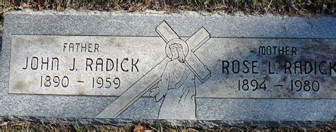 John Joseph Radick Unknown 1959 Find A Grave Memorial
