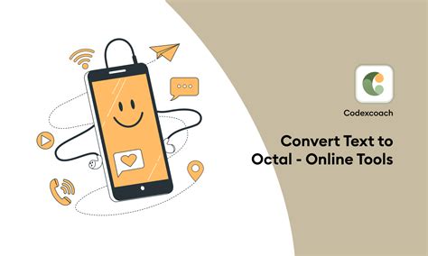 Text To Octal Online Converter Free Codexcoach