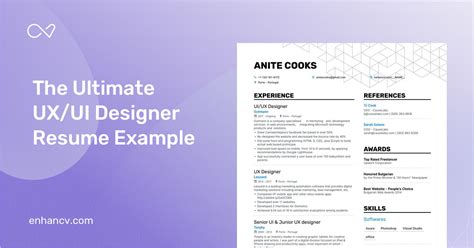 UX UI Designer Resume 8 Step Guide To Get Hired