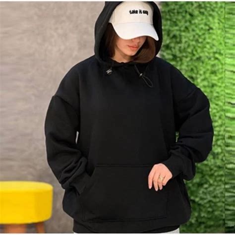 خرید و قیمت هودی ساده لش جیب کانگورویی، زنانه و دخترانه و پسرانه، اسپرت