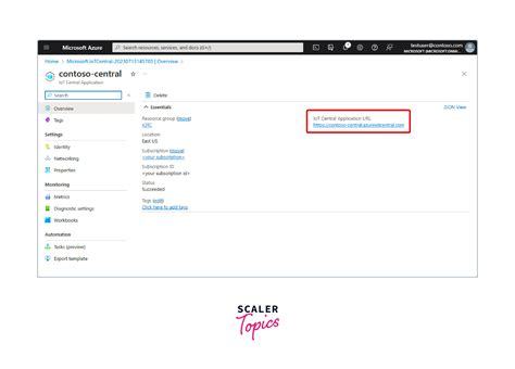 Azure Iot Central Azure Iot Central Scaler Topics