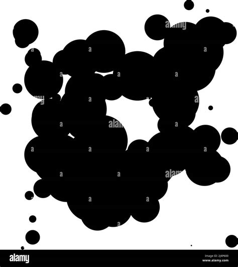 Abstract Overlapping Circles Pattern Vector Illustraiton Stock Vector Illustration Clip Art