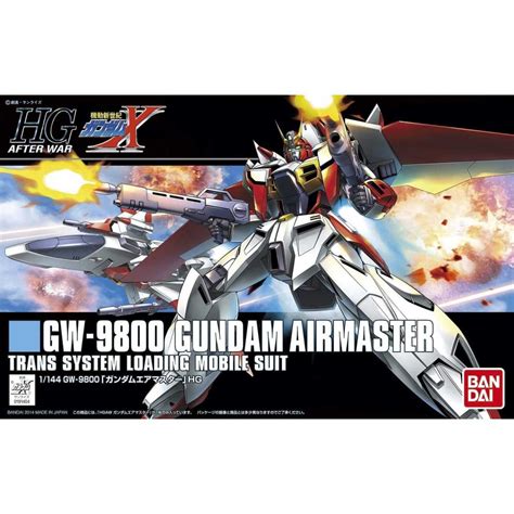 Bandai After War Gundam X High Grade Gundam Air Master Model Kit Figure