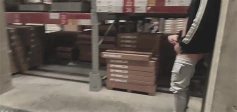 Jerking Off Naked At The Warehouse ThisVid