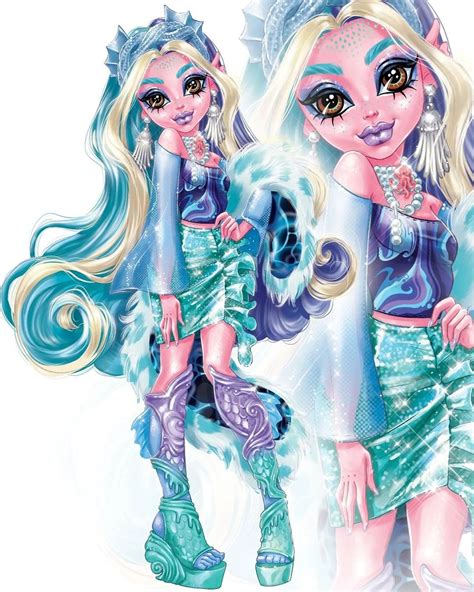Monster High Lagoona Blue Generation 3 Monster High G1 Characters