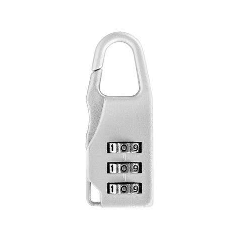 Mini Dial Digits Code Number Password Combination Padlock Safety Travel Security Lock For