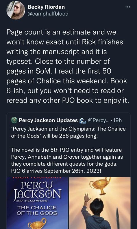 Percy Jackson And The Chalice Of The Gods Rick Riordan 52 Off