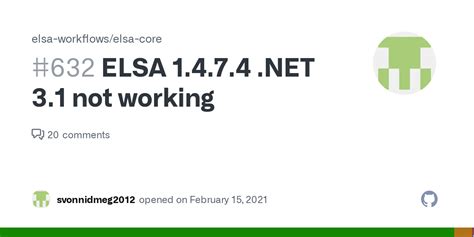 ELSA NET Not Working Issue Elsa Workflows Elsa Core GitHub